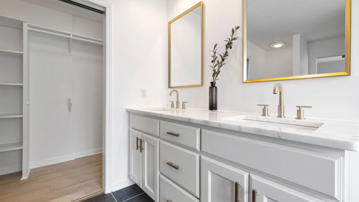 The Secret to a Tidy Bathroom: Smart Storage Cabinets on Walls ...
